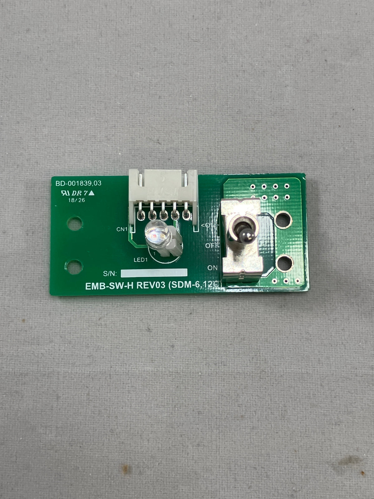 SWF - EMB-SW-H REV03 (SDM-6,12C) [BD-001839-02, 1-W-1-1] — Sii Store