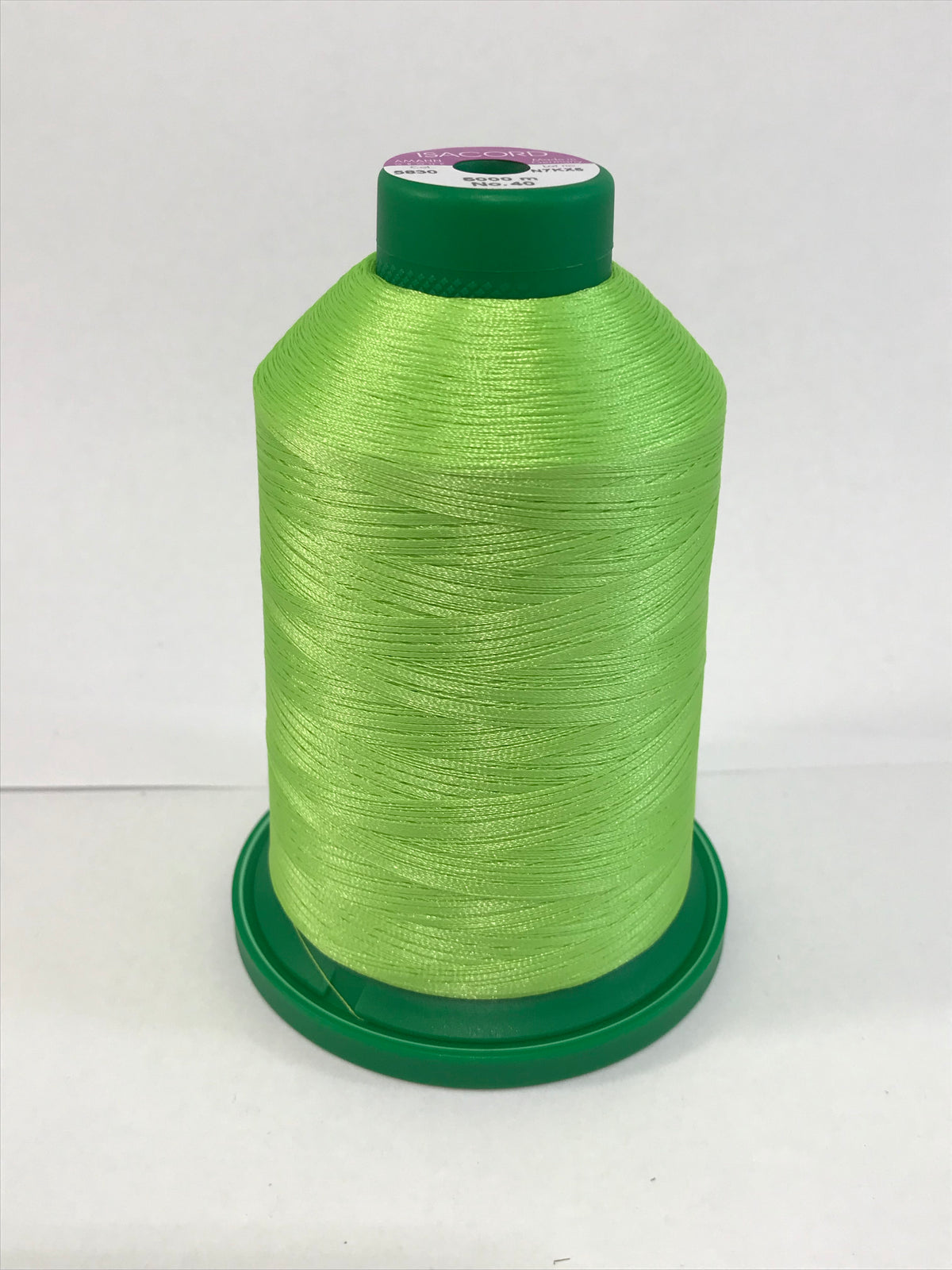 5830 - CHARTREUSE - ISACORD EMBROIDERY THREAD 40 WT - Premium ...