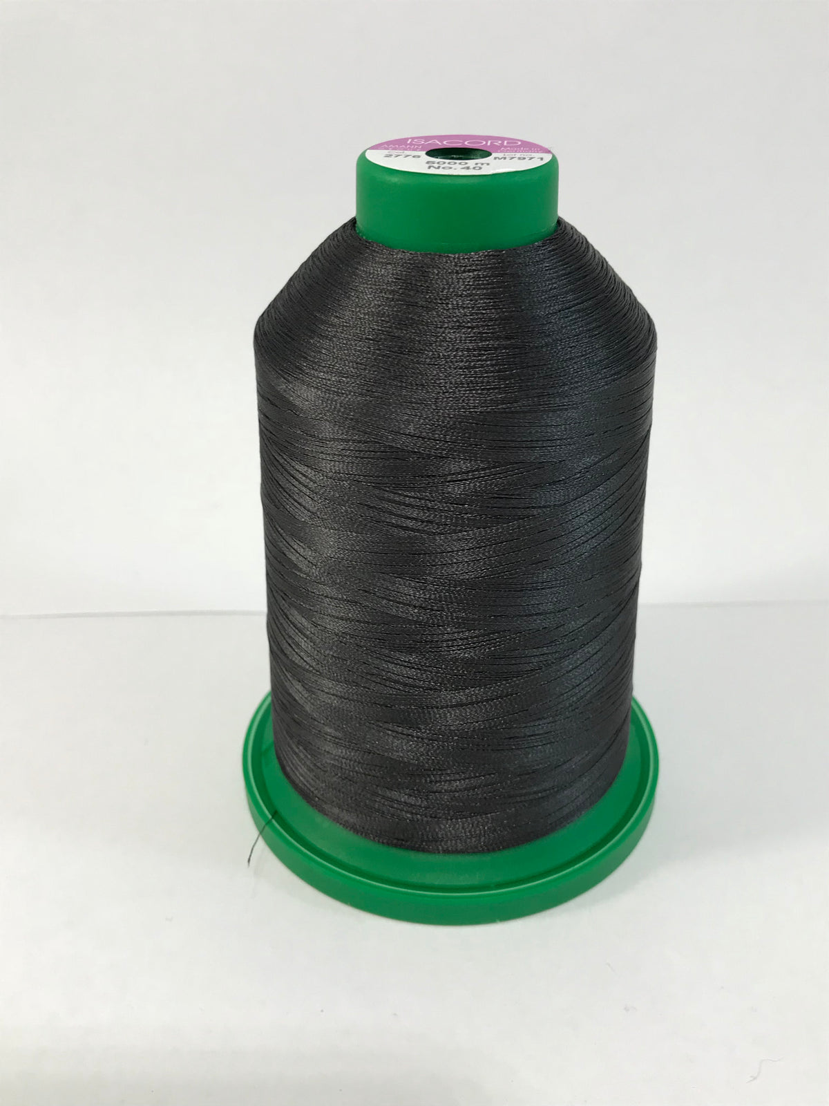2776 - BLACK CHROME - ISACORD EMBROIDERY THREAD 40 WT - Premium ...